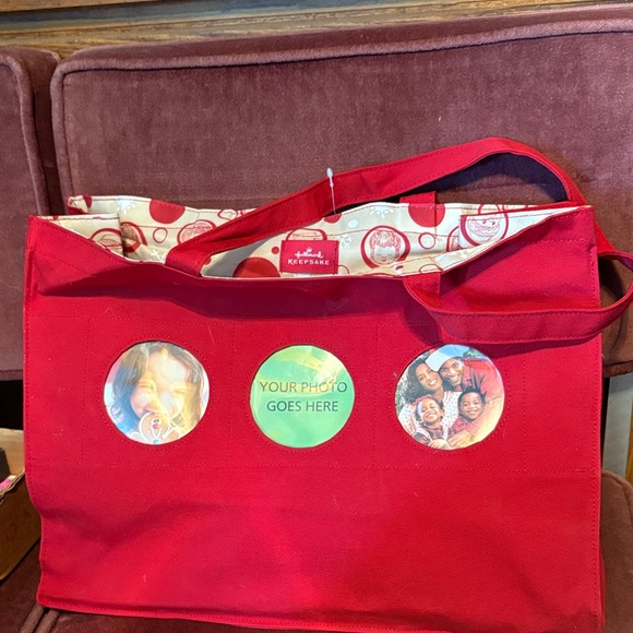 Hallmark | Bags | Hallmark Keepsake Vibrant Red Tote | Poshmark